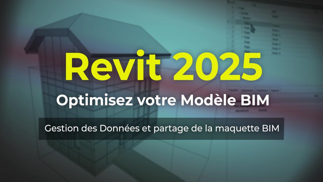 Revit 2025 : Optimisez votre Modèle BIM: Gestion des Données et partage de la maquette BIM